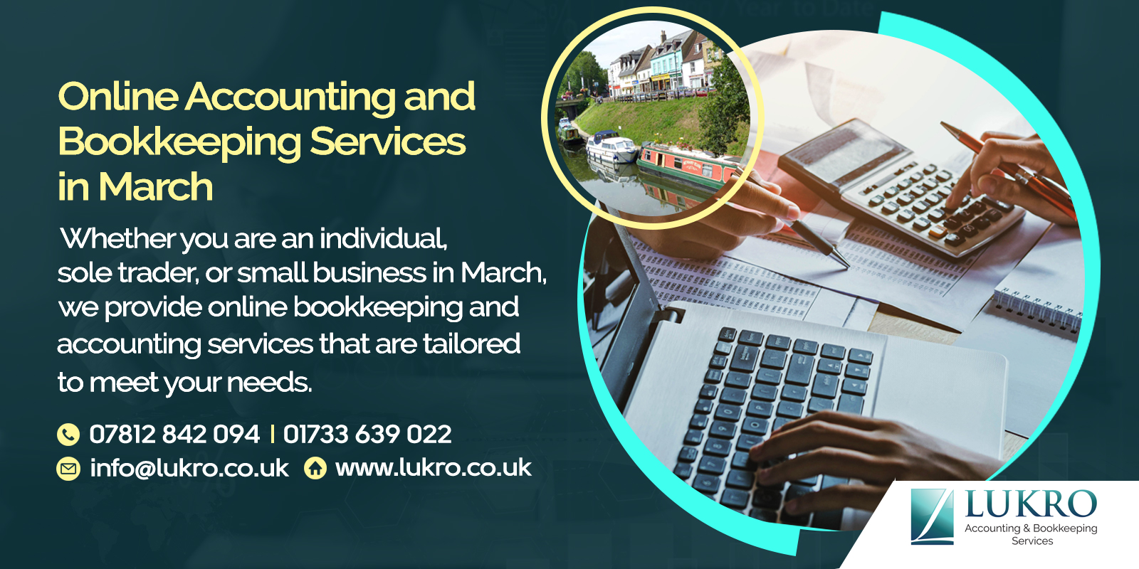 Online Accounting and Bookkeeping services in March | Lukro Ltd