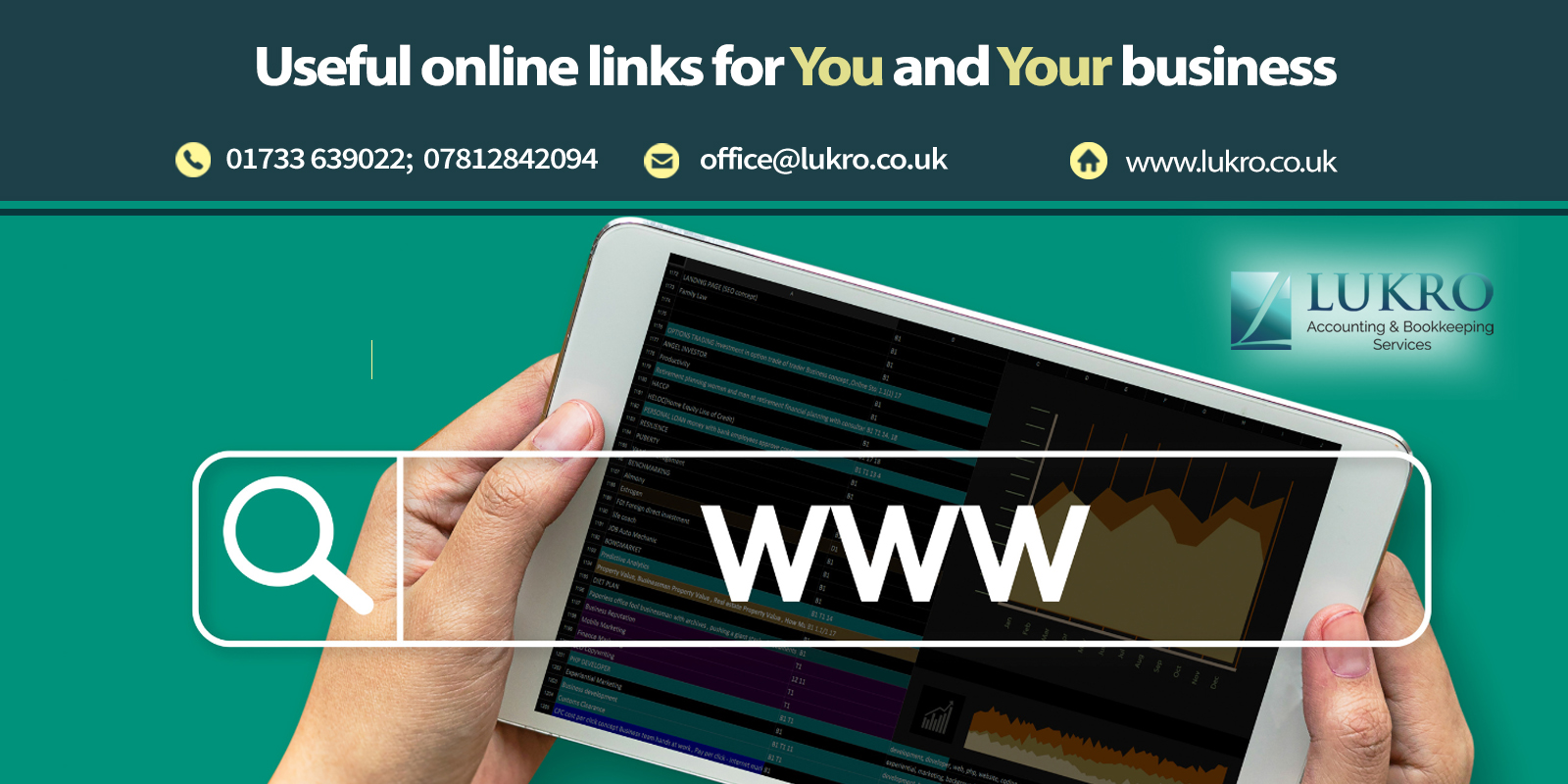 Useful Links of each Business Owner | Lukro Ltd